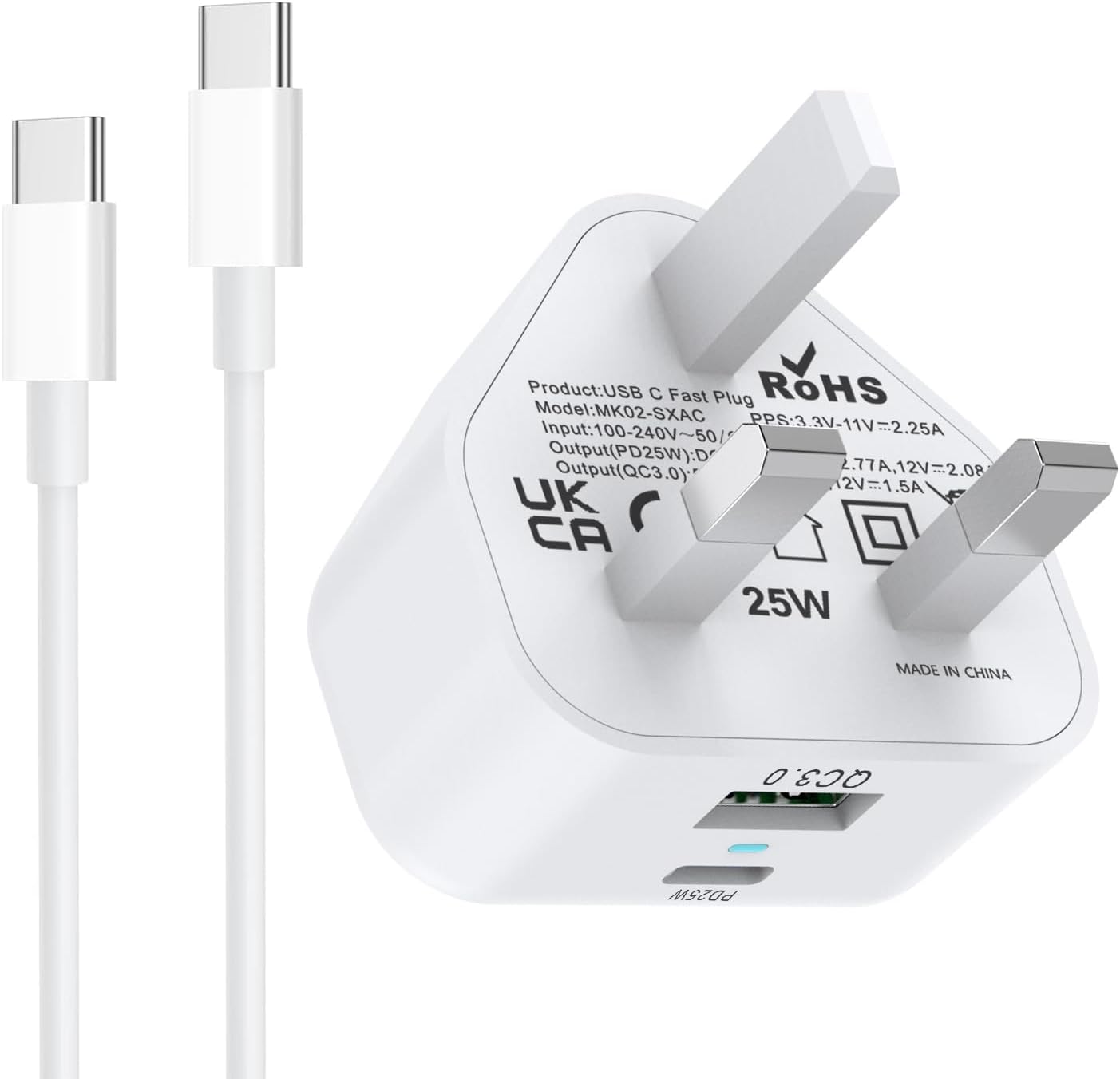 Samsung Charger Cable Fast Charge,25W PPS Super Fast Samsung Phone ...