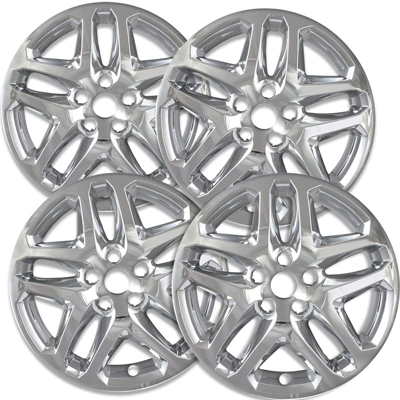 Amazon.com: OxGord 17 inch Wheel Skins for 2013-2016 Ford Fusion (Set ...