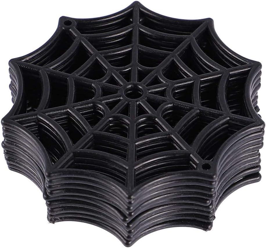 Amazon.com: ULTNICE Halloween Plastic Cobweb, Halloween Spider Web ...