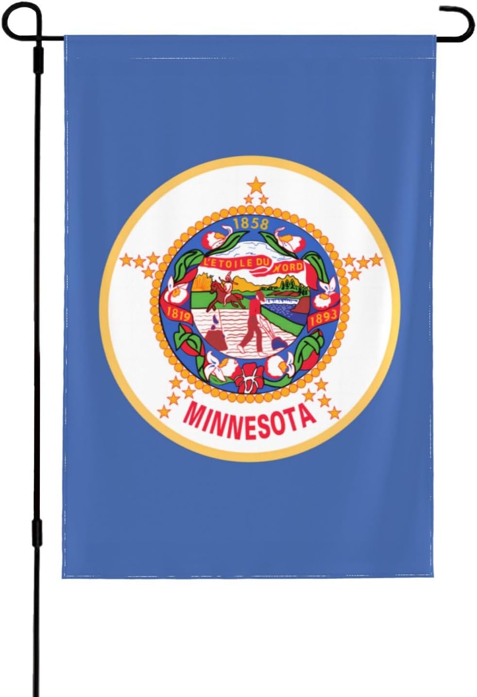 Amazon.com : Minnesota Flag Garden Flag, 28"x40" Deco Garden Flags ...