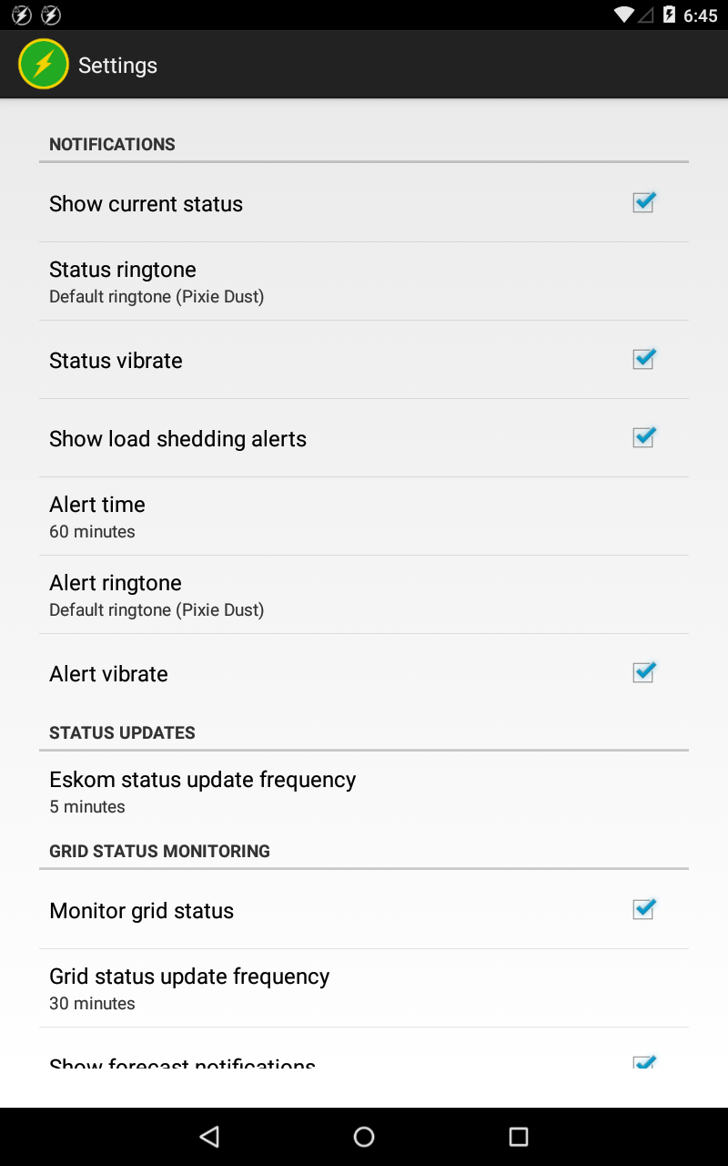 Load Shedding Notifier Pro - App on Amazon Appstore
