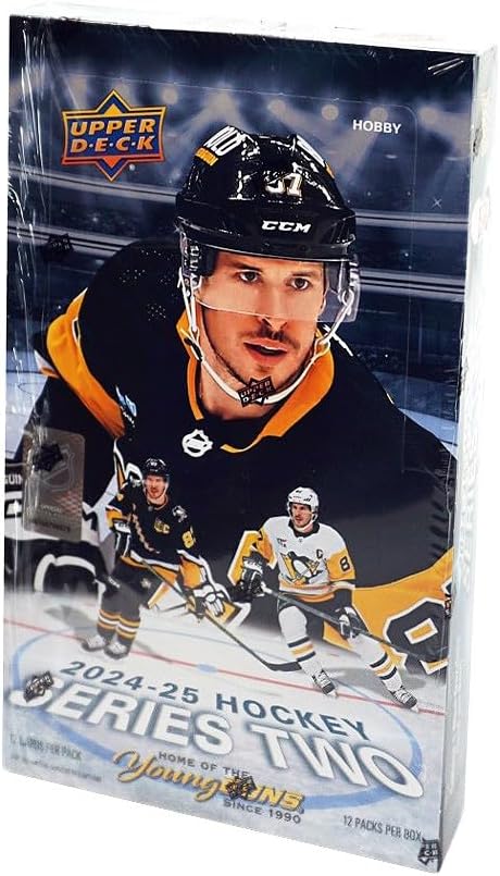 Amazon.com: 2024-25 Upper Deck Series 2 Hockey Hobby Box : Collectibles & Fine Art