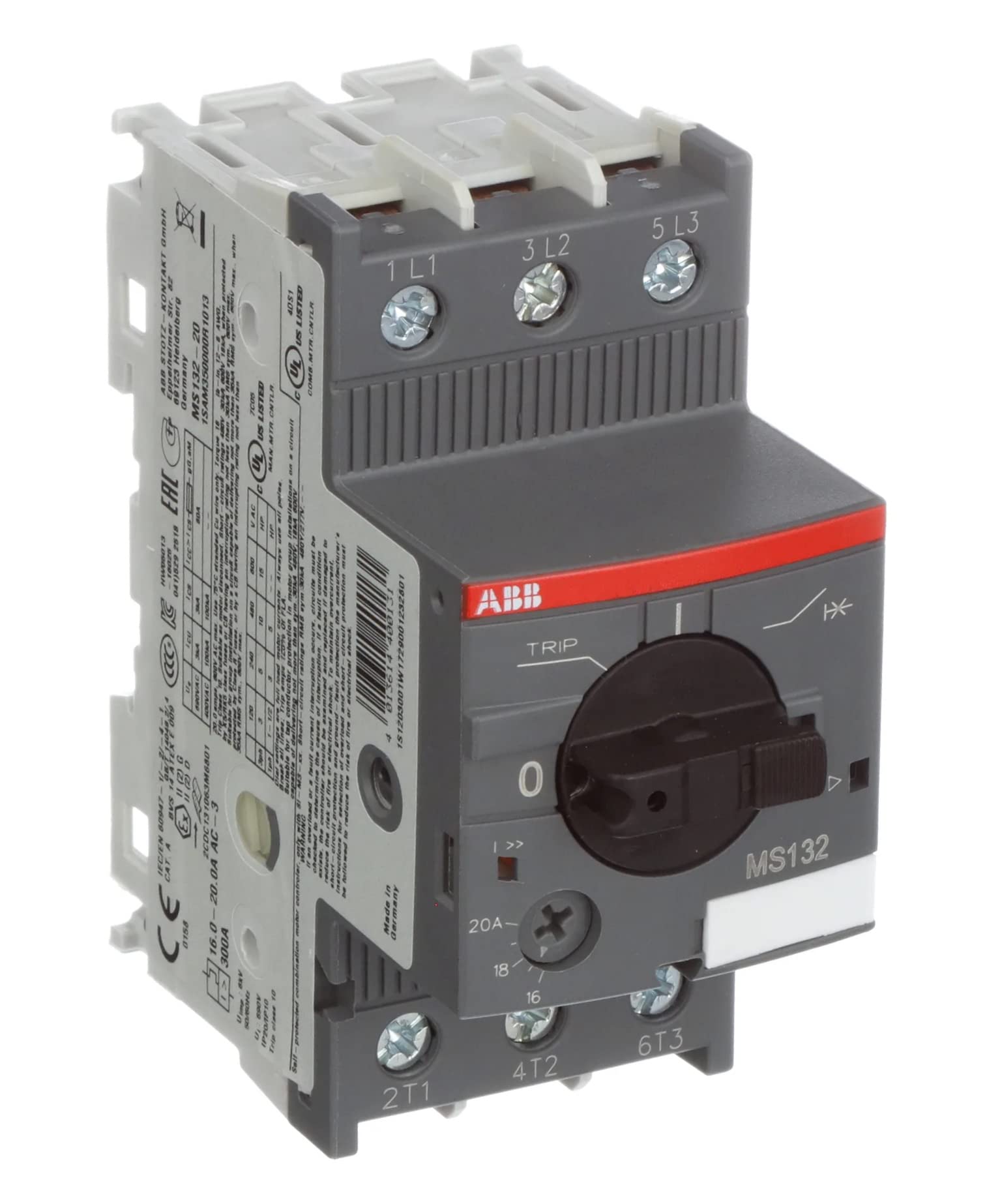 ABB MS132-20 16.00 - 20.00 FLA. MMP, MS132: Amazon.com: Industrial ...