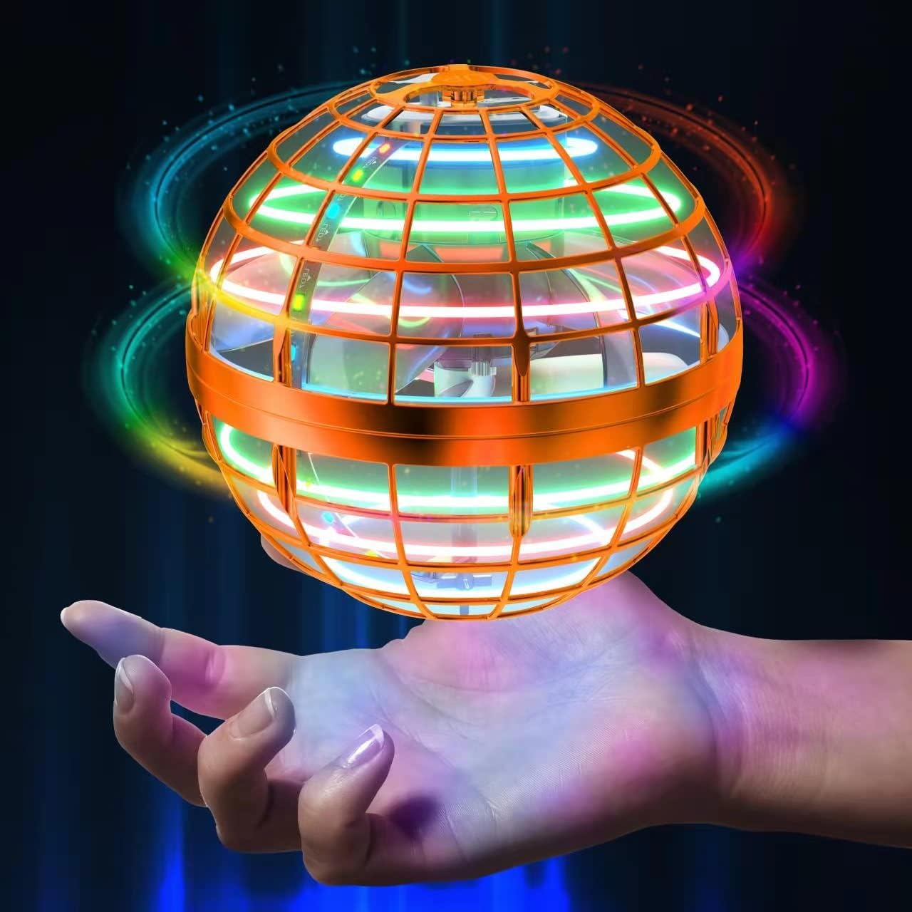 Amazon.com: AMERFIST Flying Orb Ball Toys Cosmic Globe Boomerang Hover ...