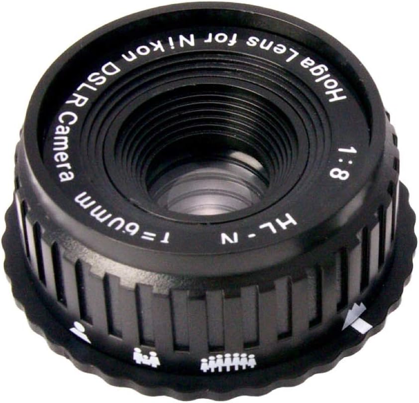 Amazon.com : Holga HPL-N 0.25mm Pinhole Lens for Nikon SLR & DSLR ...