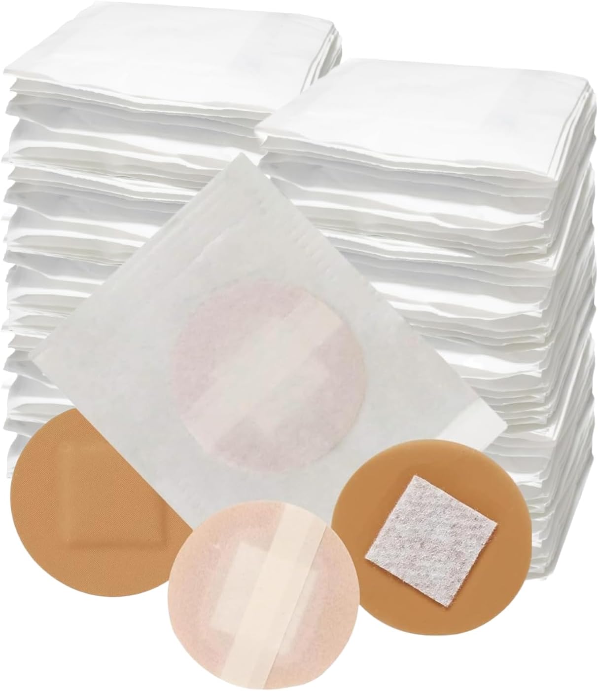 Amazon.com: 200 Spot Bandages Small Sheer Plastic Adhesive Dot Bandages ...