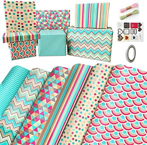 Wrapping Paper for Birthday Gift, Eid al-Adha Wrapping Paper Set ...