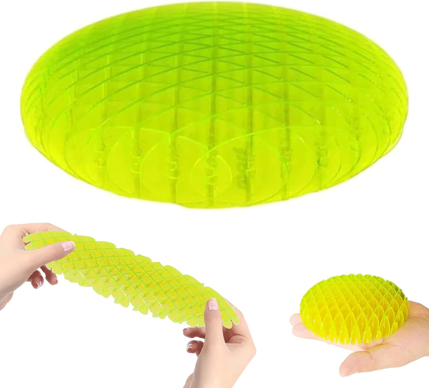 Sensory Fidget Worm Toy Set, Stretchy Stress Relief Toy for Adults and ...
