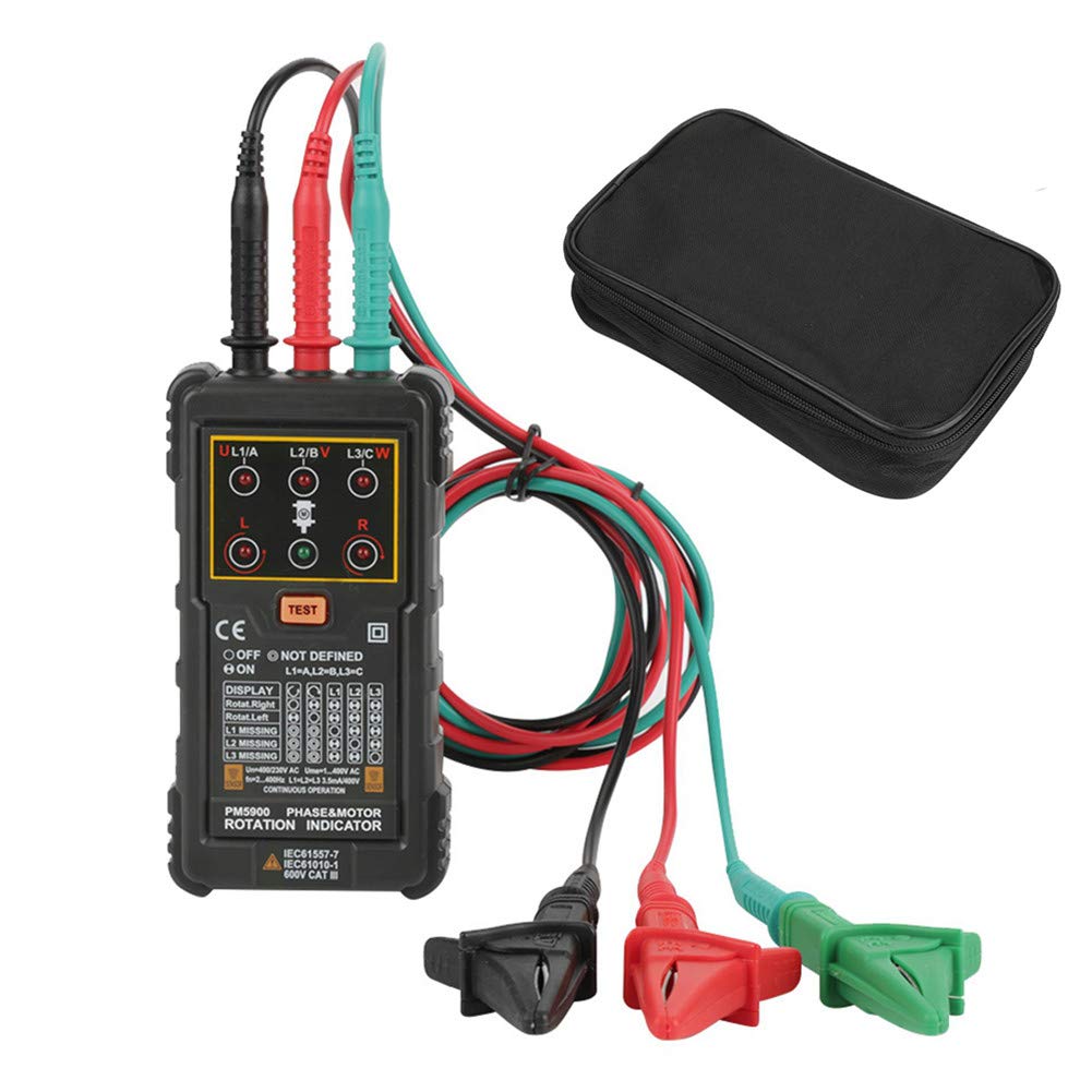 Buy Tester Motor Rotation Indicator,PM5900 Portable Handheld Three ...