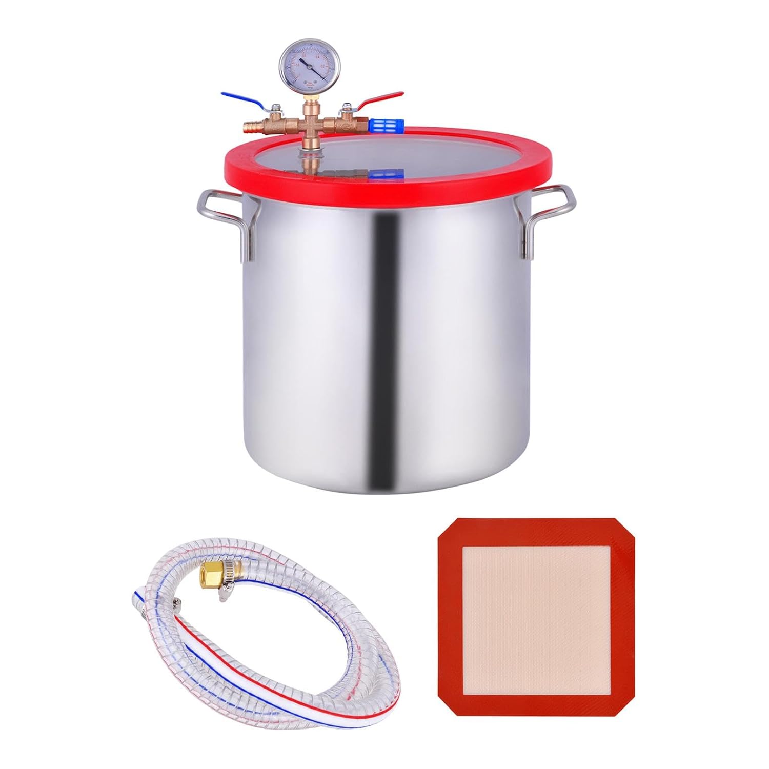 Folpus Vacuum Chamber Stainless Steel Degassing Chamber Vacuum ...