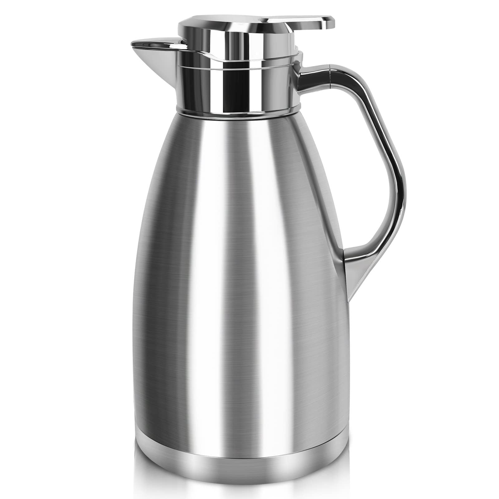 brosoza 78oz / 2.3L Coffee Carafe Insulated Coffee Thermos, Stainless ...