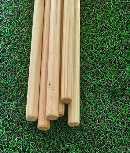 Pooja ki Potli® Round Wooden Dowel Sticks Rod for Macrame Wall Hanging ...