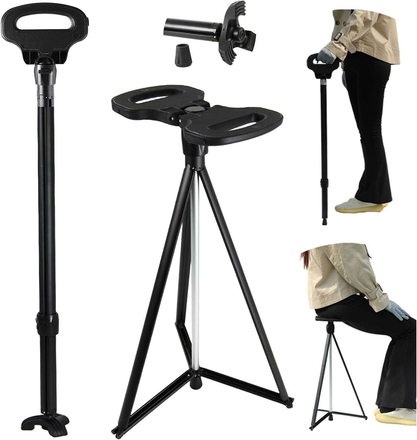 Amazon.com: Switch Sticks Walking Stick, Walking Cane, Cane Chair, Quad ...