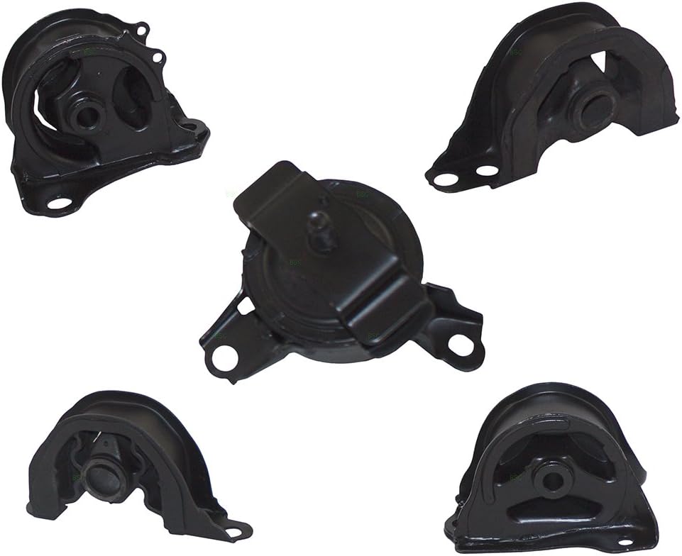 Amazon | エンジン & トランスミッション モーターマウント キット 5点セット 交換品 96-00 ホンダ シビック 1.6L ...