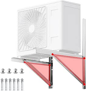 Amazon.com: Mini Split Wall Mounting Bracket for 9000-36000 BTU ...