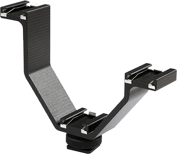 Amazon.com : Movo MQ-THM01 Triple Shoe Bracket - Camera V Bracket for ...
