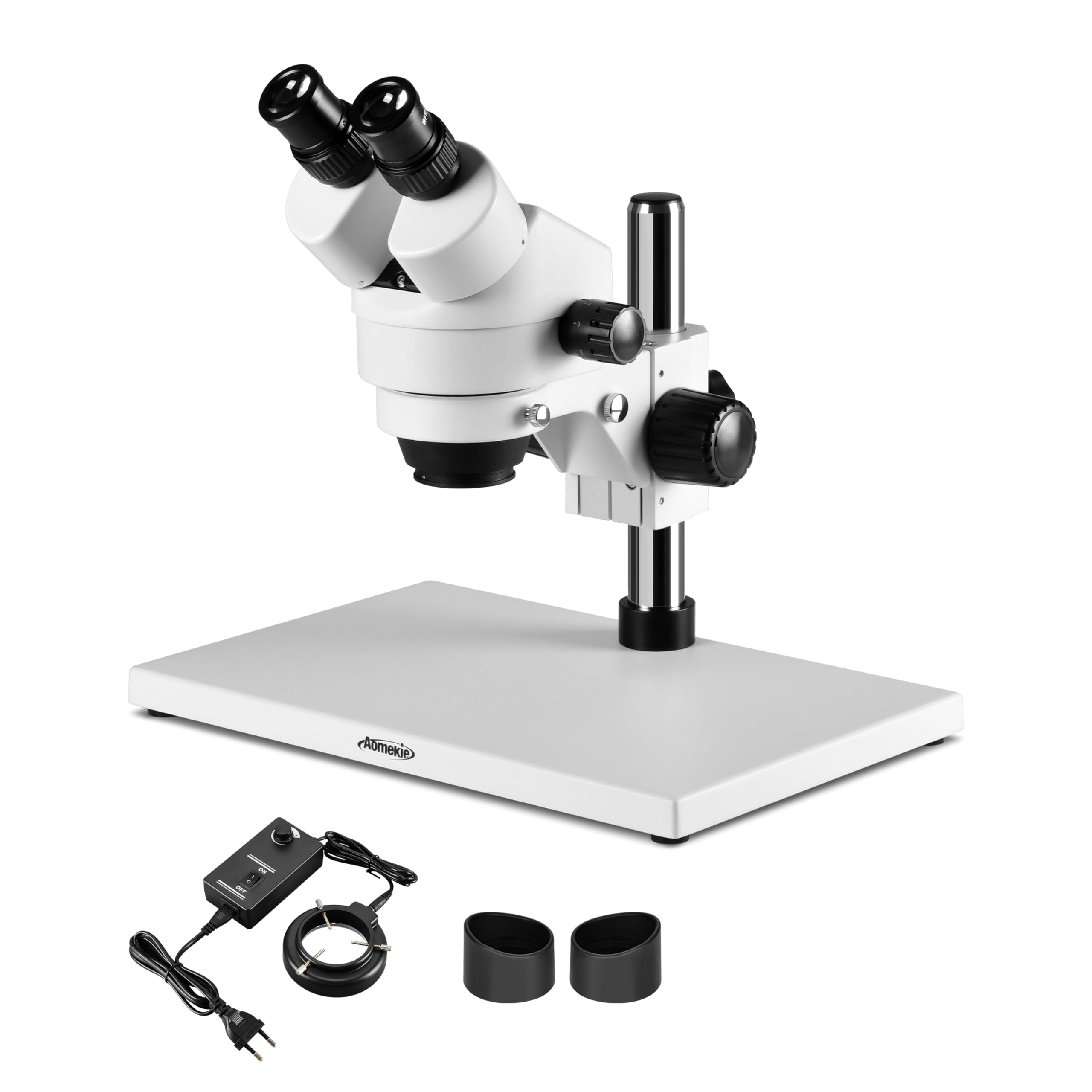 Snapklik.com : Binocular Stereo Zoom Microscope, WF10x Eyepieces, 7X ...