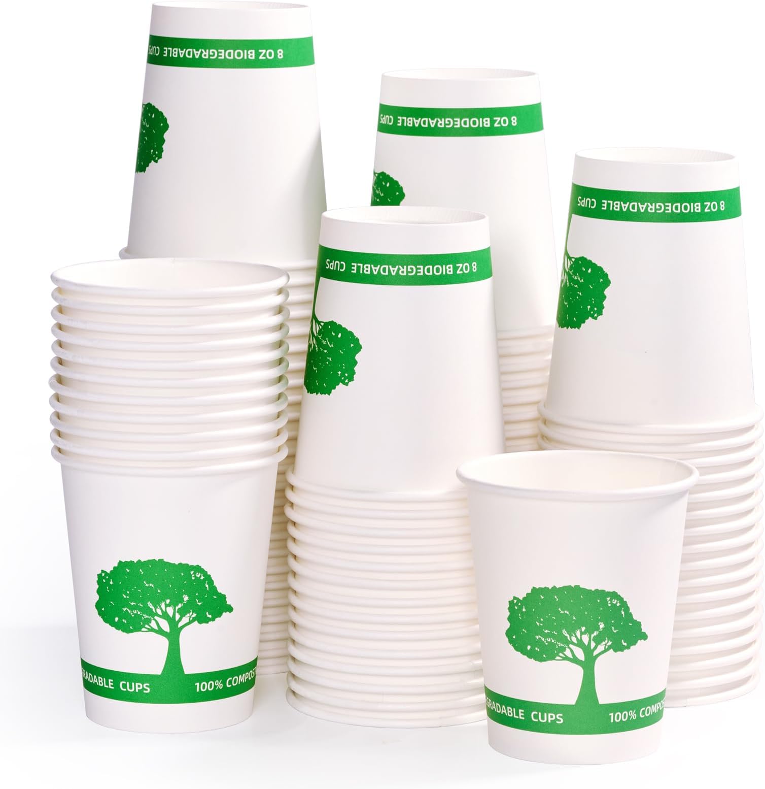 Amazon.com: Planet+ 100% Compostable PLA Laminated Hot Cup, 4-Ounce ...