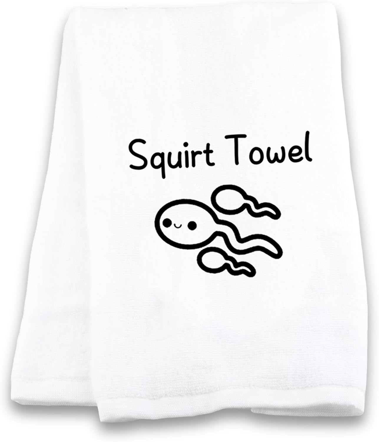 Amazon.com: Funny Gag Gift Naughty Bathroom Towels Squirt Towel Whiee ...