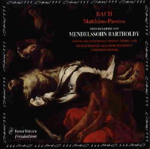 Bach/Mendelssohn: St Matthew Passion by Bach, Johann Sebastian, Spering ...