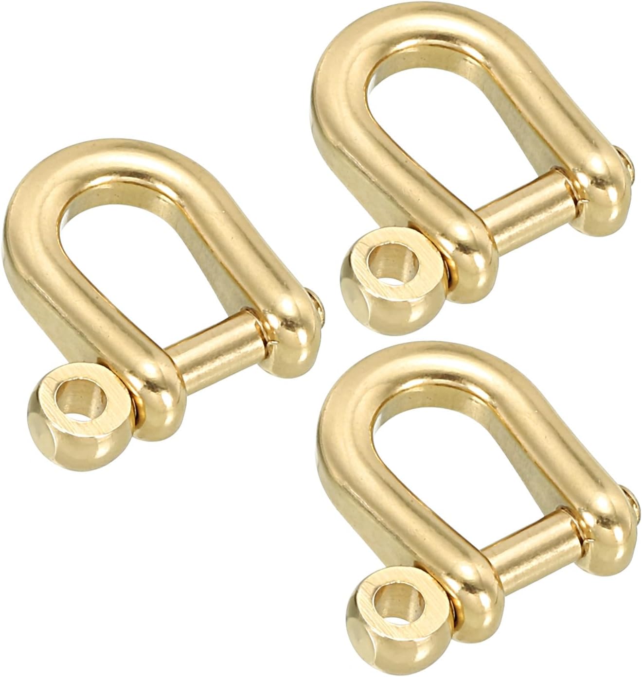 Amazon.com: PATIKIL D-Ring Shackles, 3Pcs 1/4 Inch Inner Width Pure ...