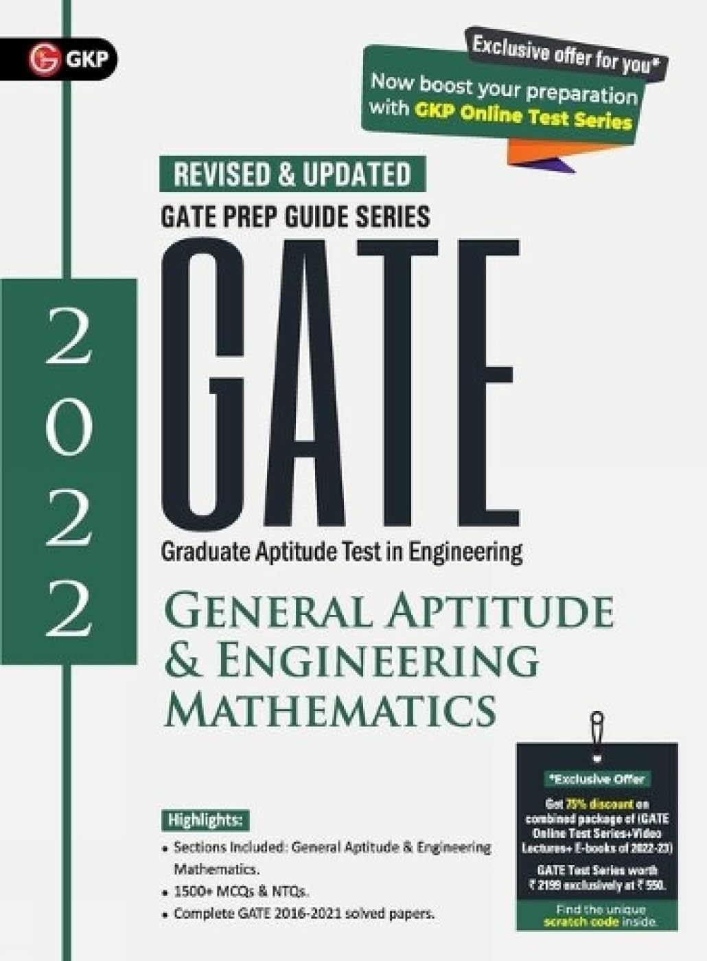 Buy GATE 2022 General Aptitude & Engineering Mathematics - Guide Book ...