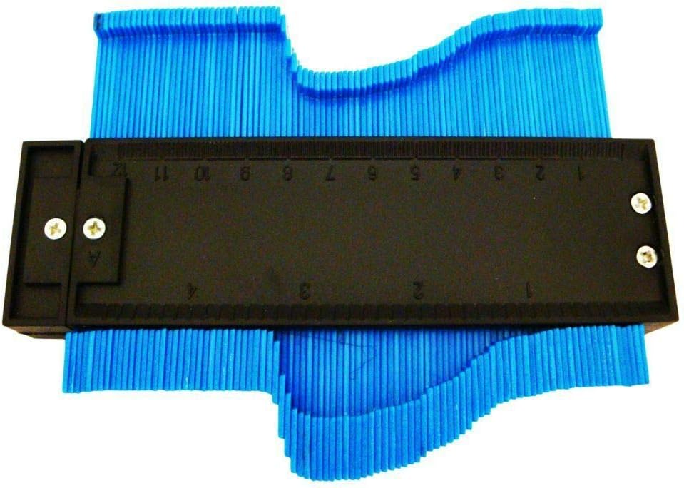Tile Mate Profile Gauge Blue Contour type for shape tracing and marking ...