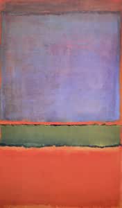 Amazon.com: "No. 6, Violet, Green and Red, 1951" Mark Rothko, finest ...