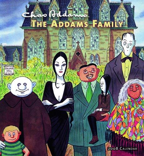Chas Addams The Addams Family 2008 Calendar: Addams, Charles ...