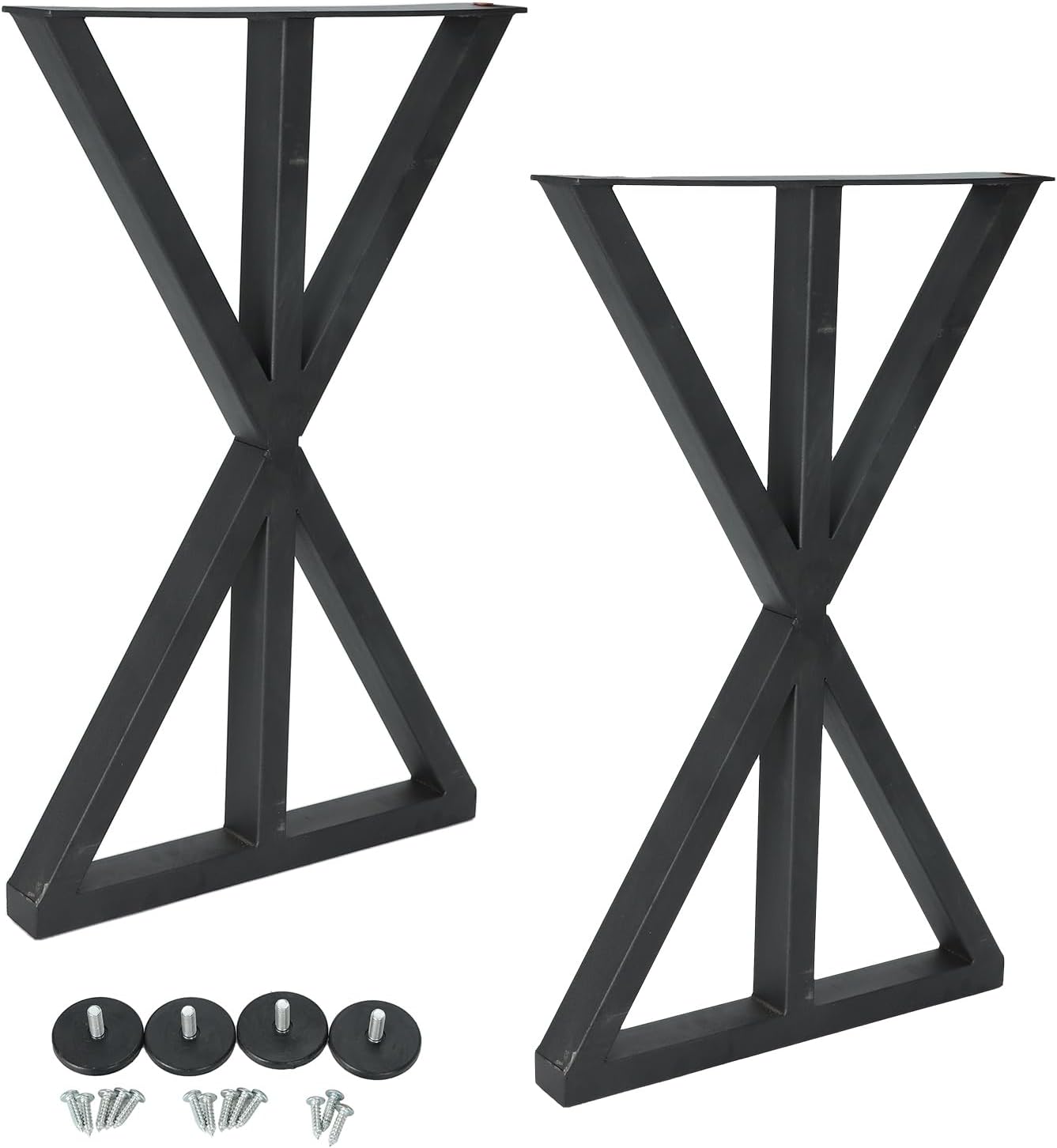 Amazon.com: buripes 28 Inch Metal Table Legs Desk Legs DIY Furniture ...