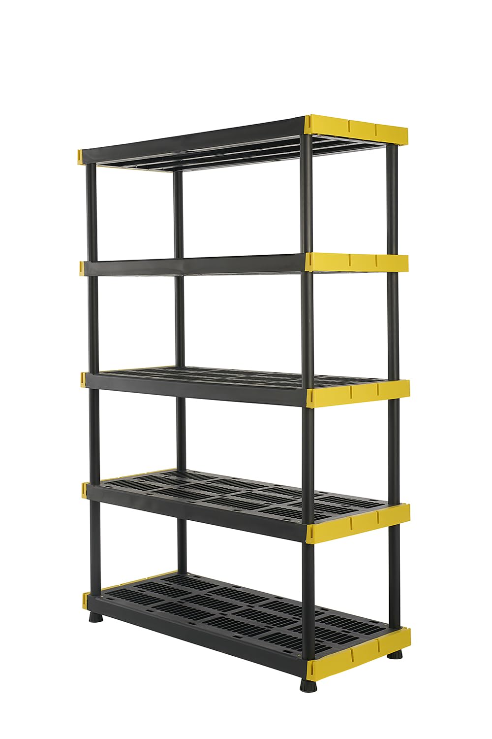 Amazon.com: Centrex CX Black & Yellow, 5-Tier Heavy Duty Plastic ...