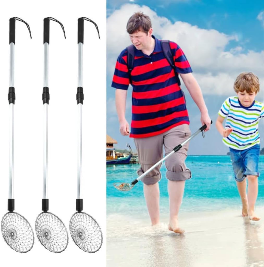 Amazon.com : BoHangong 3 Pack Beach Sand Sifter - Shark Tooth Sifter ...