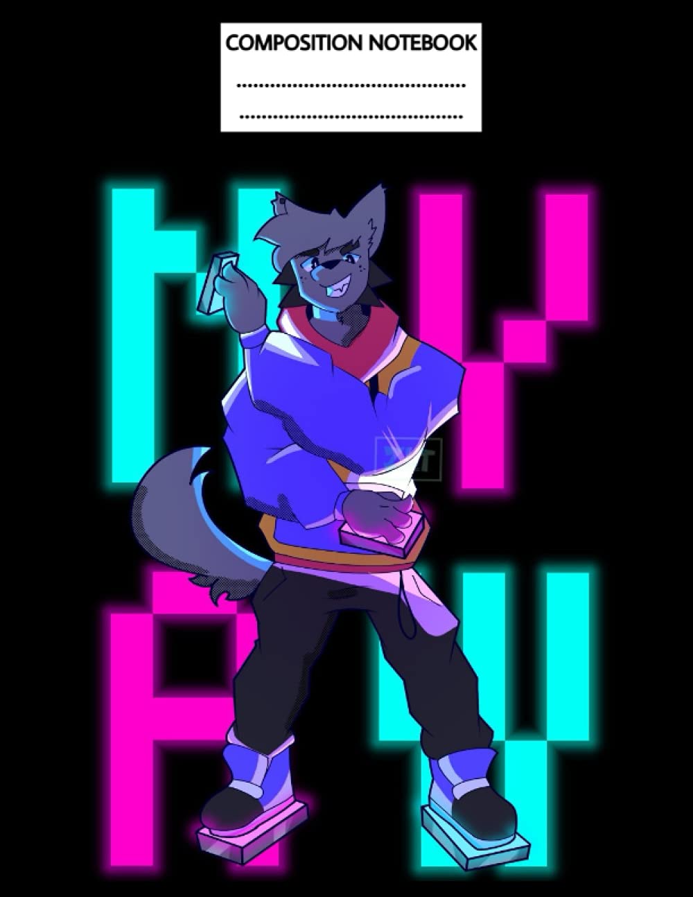 Friday Night Funkin Composition Notebook Funkin Night Friday Wide Ruled ...