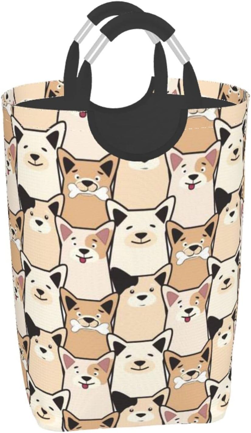 Amazon.com: Corgi 1 Foldable Laundry Hamper Collapsible Laundry Baskets ...