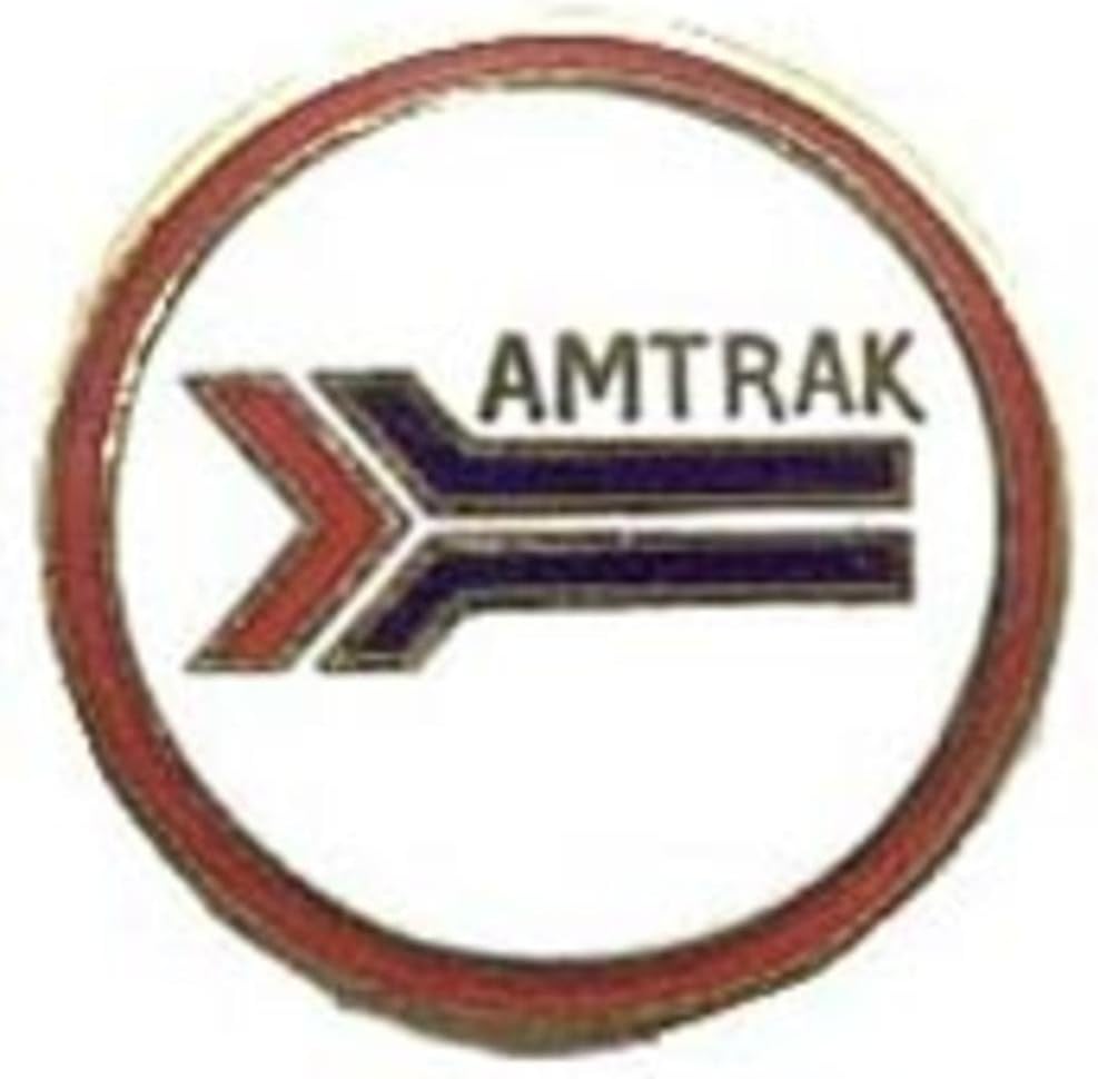 Amazon.com: FindingKing Amtrak Railroad Pin Round 1" : Clothing, Shoes ...
