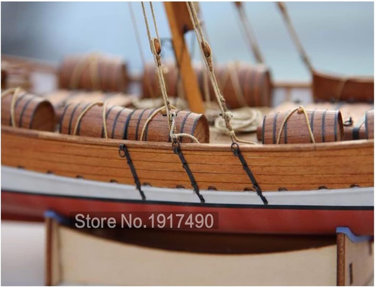 REELAK Modelo 3D Space Sense Kit de modelo de barco de madera DIY Tren ...