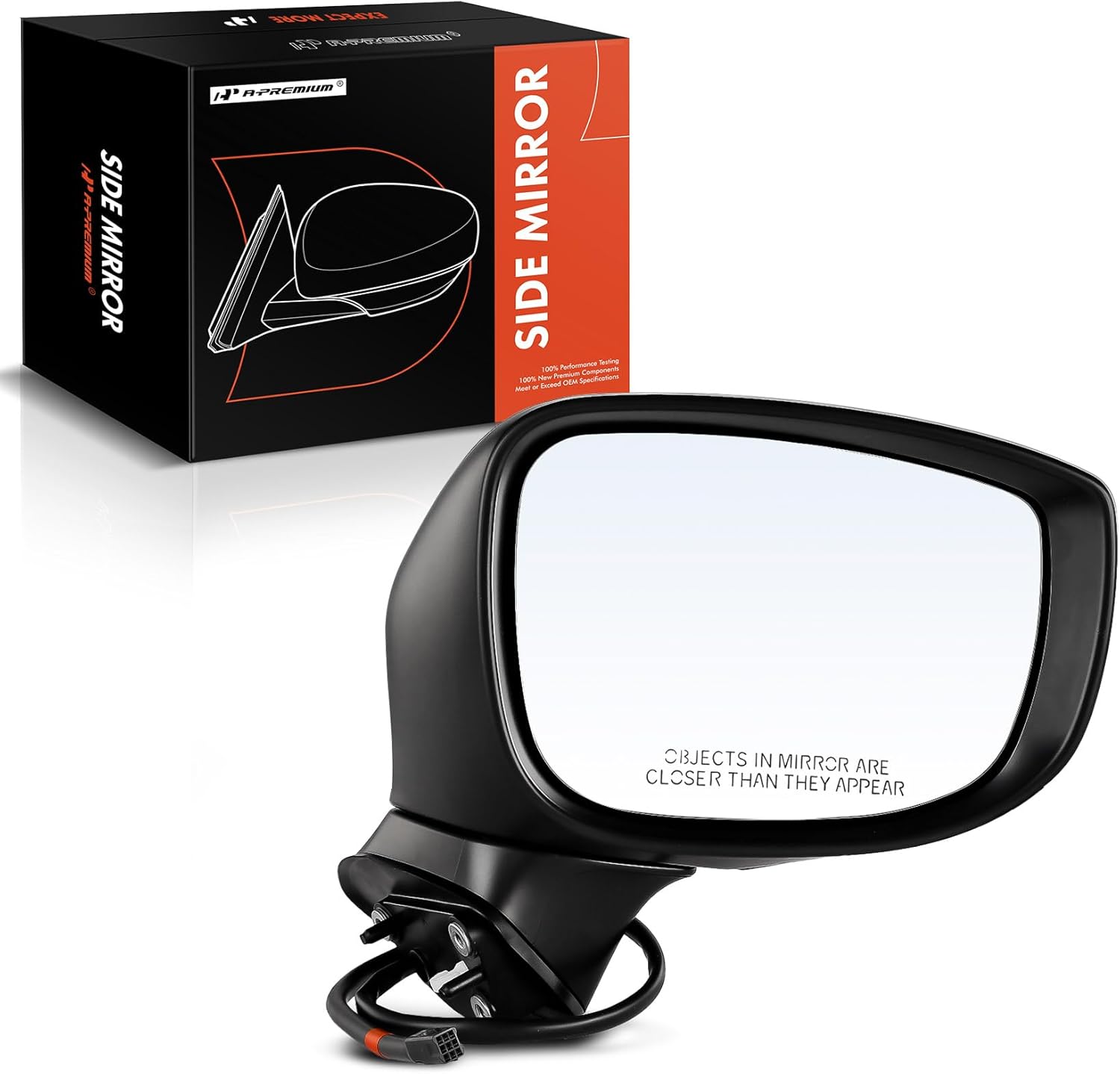 Amazon.com: A-Premium Passenger Side Power Door Mirror - Compatible ...