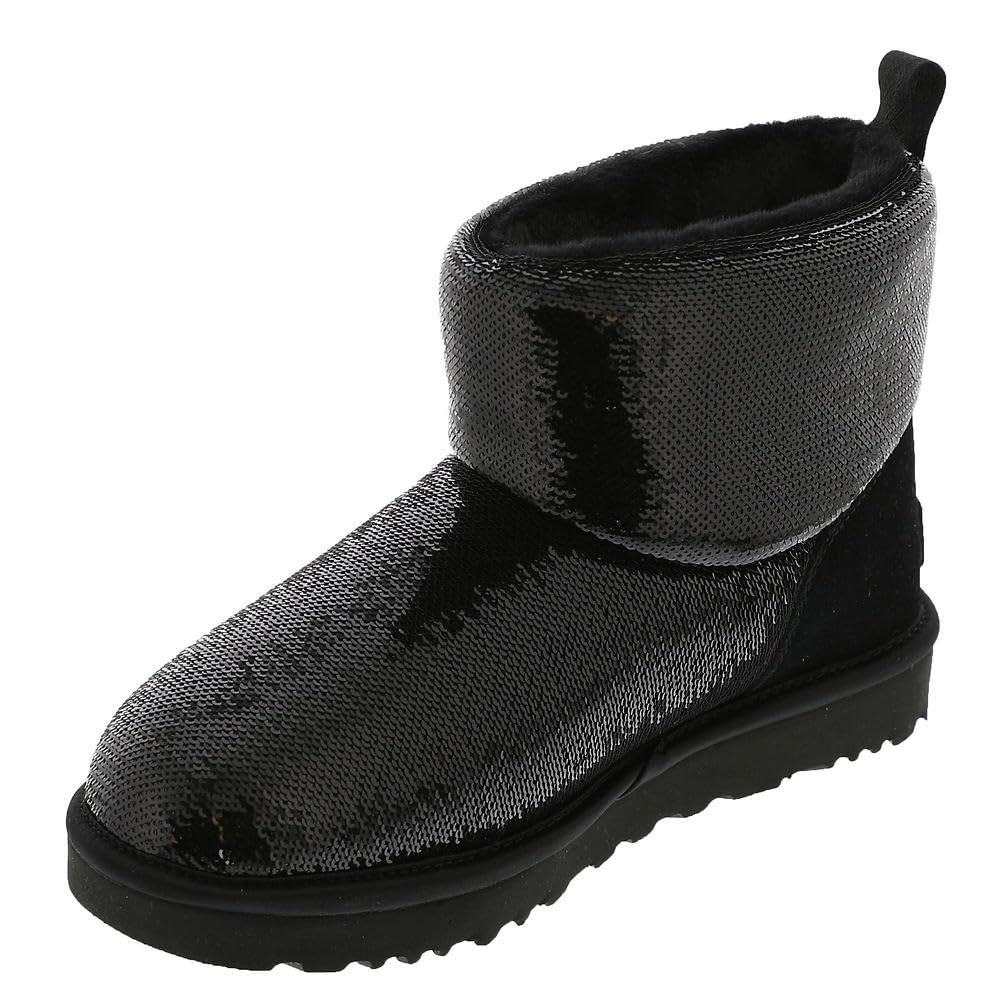 Snapklik.com : UGG Womens Classic Mini Mirror Ball Boot