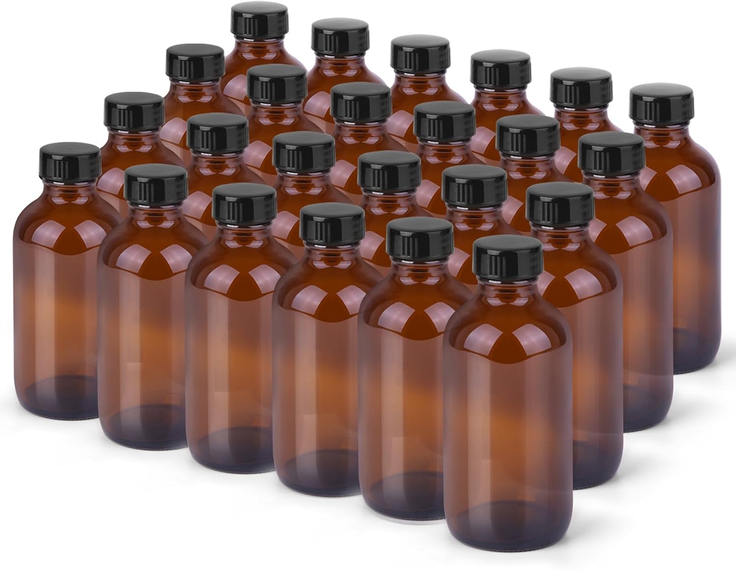 Amazon.com: Rionisor 4OZ Small Glass Bottles with Lids and Funnels ...