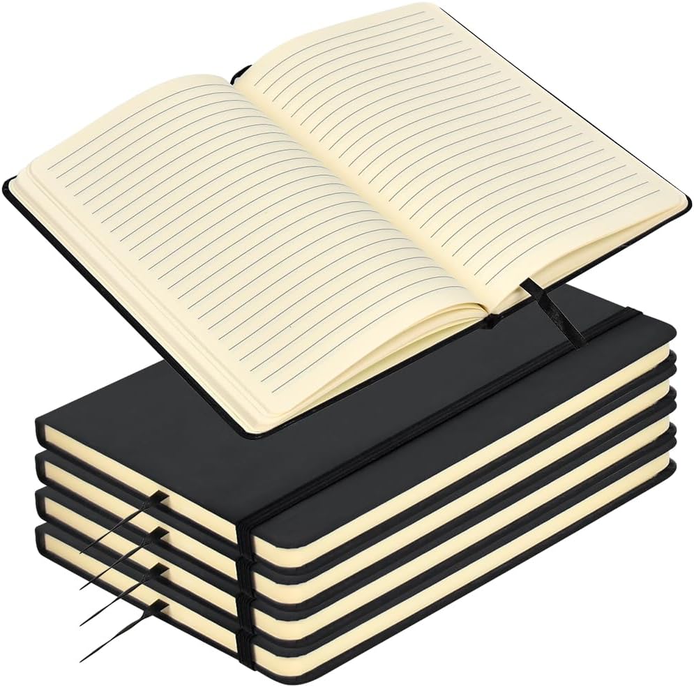 ANNTIM Lot De 5 Carnet De Notes a5, Carnet a5 Ligné Cahier De Notes ...