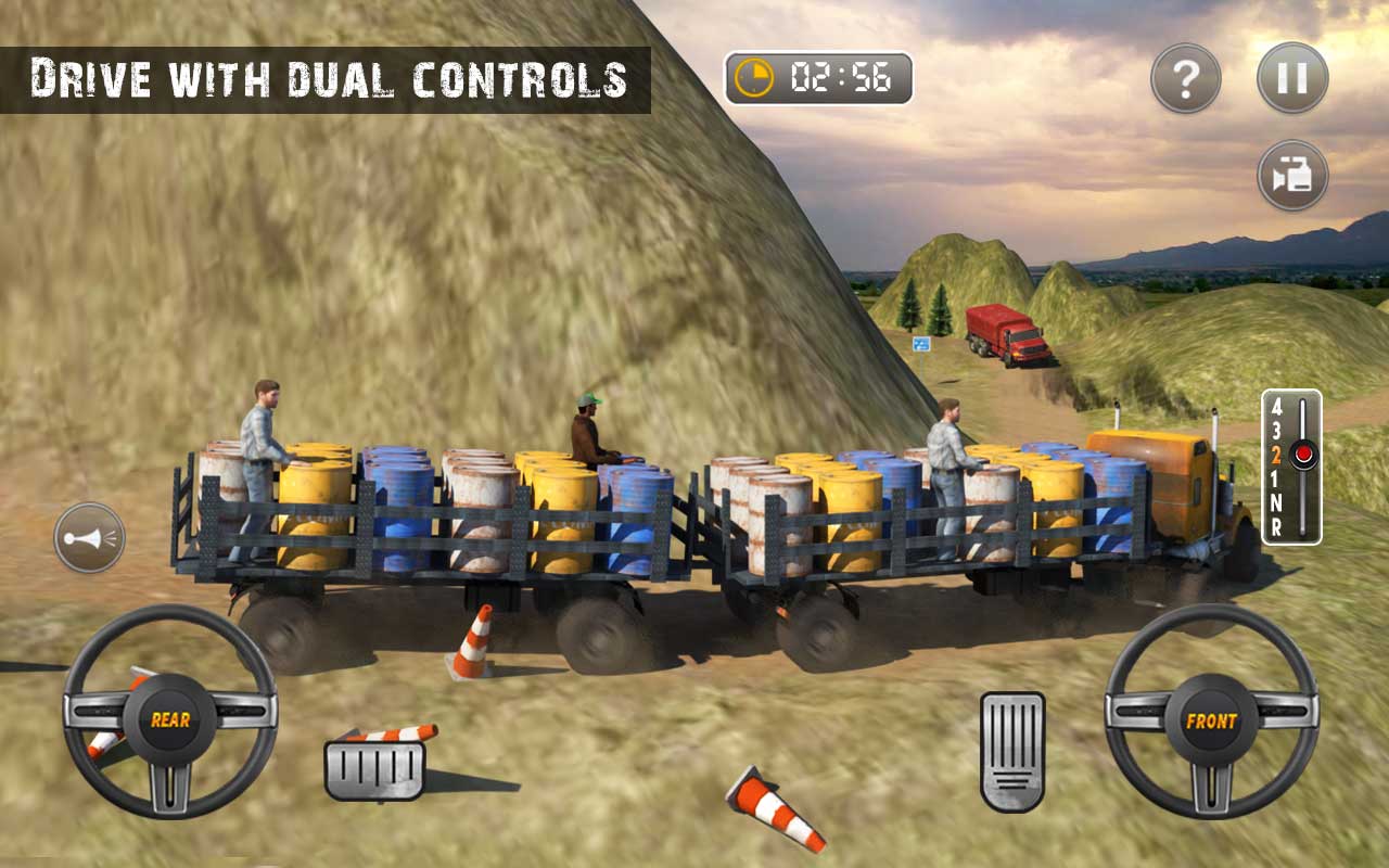 USA Truck Driving Simulator 2018: Off-road Transport Truck Driver Games ...