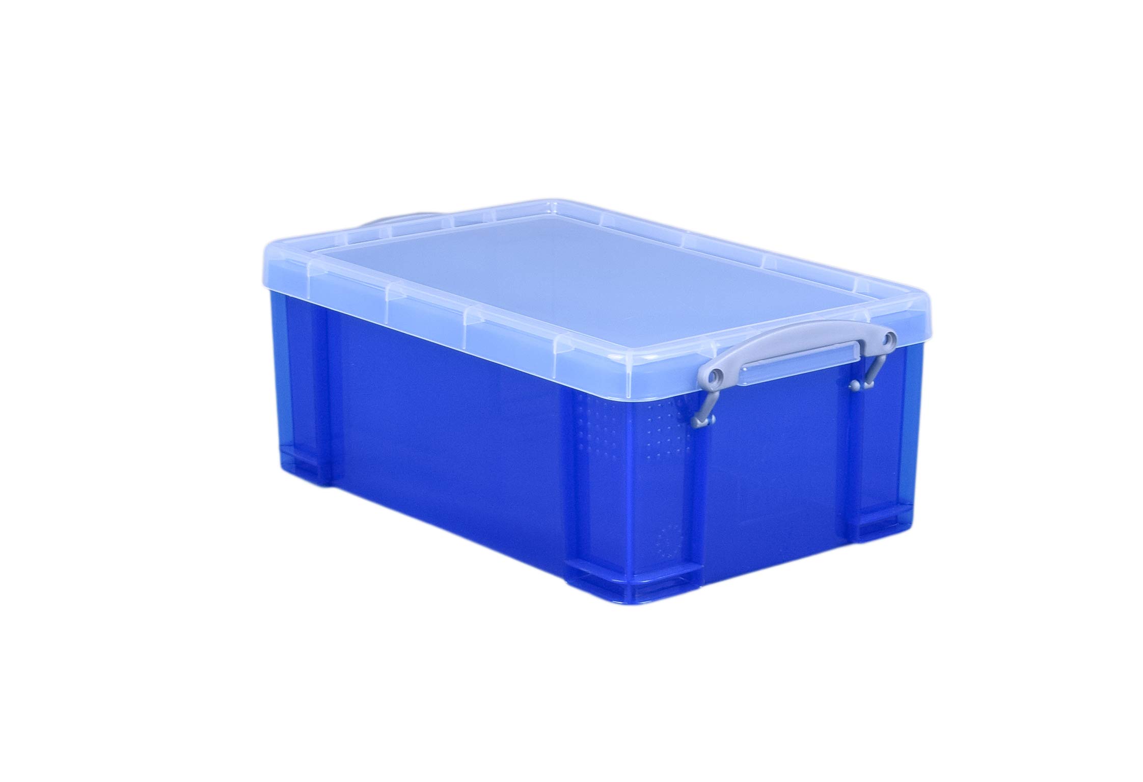 Really Useful Box 9 Litre Transparent Blue : Amazon.co.uk: Home & Kitchen