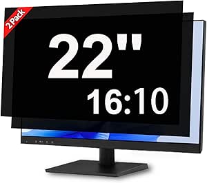 Amazon.com: J J-Dream [2 Pack] 22 Inch Privacy Screen for Computer ...