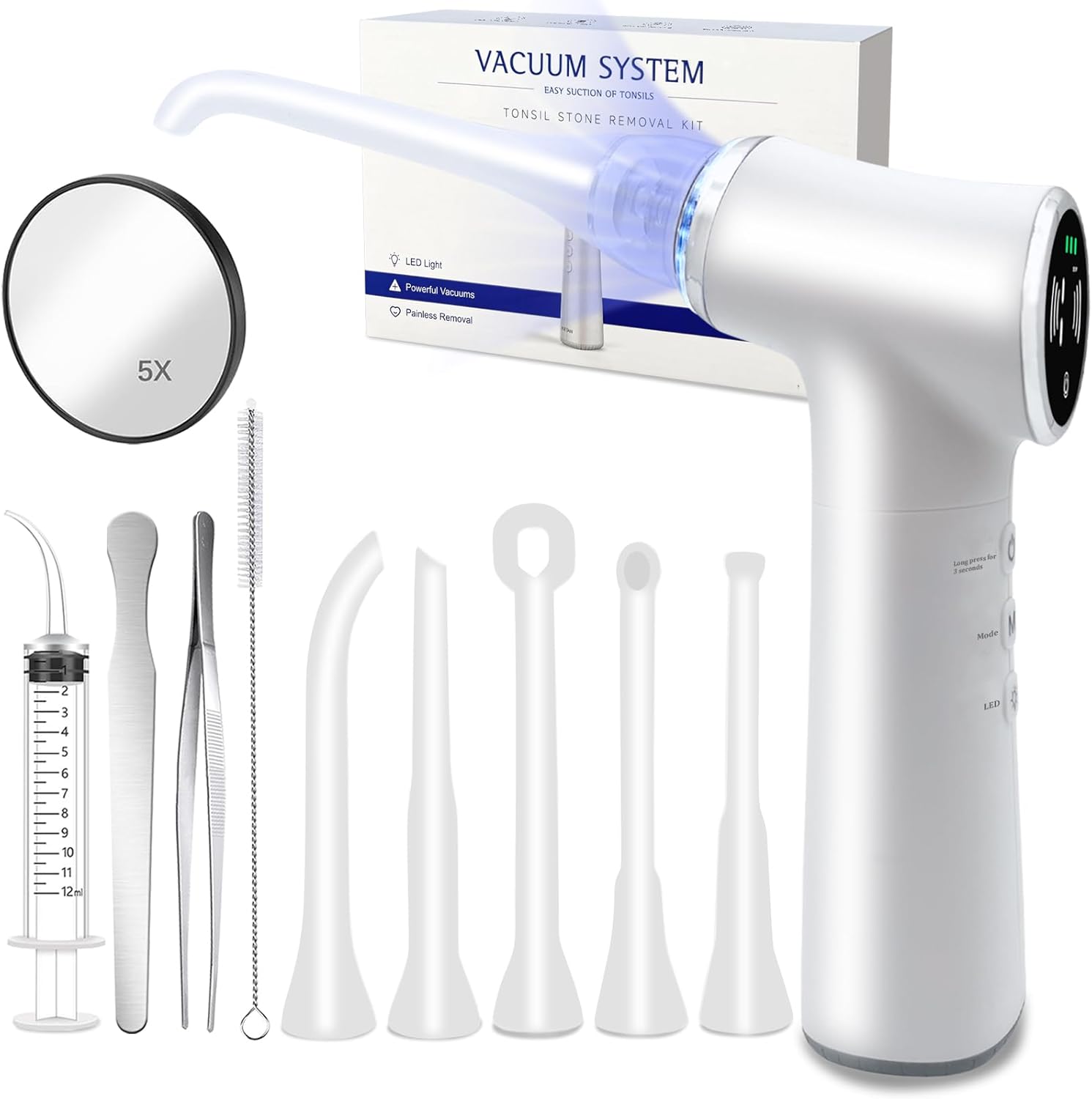 Amazon.com : Tonsil Stone Remover Tool - Rechargeable Tonsil Stone ...