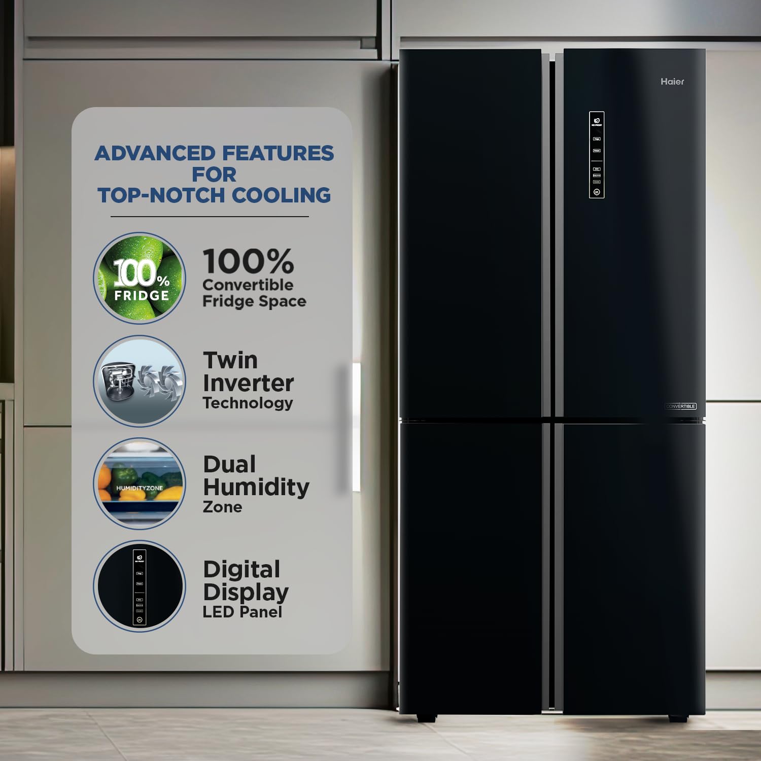 Haier Refrigerator In India Review 2020 Bijli Bachao Gray Haier Side