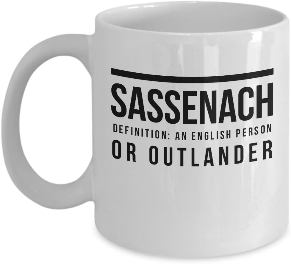 Amazon.com: Sassenach Outlander Definition Mug - Jamie Fraser - Claire ...
