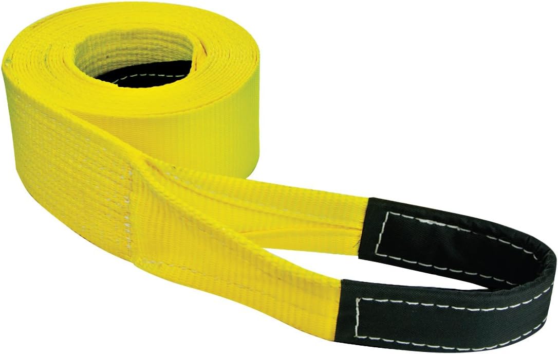 Amazon.com: Jamstec Heavy Duty Tow Strap - 17,637lb Capacity Polyester ...