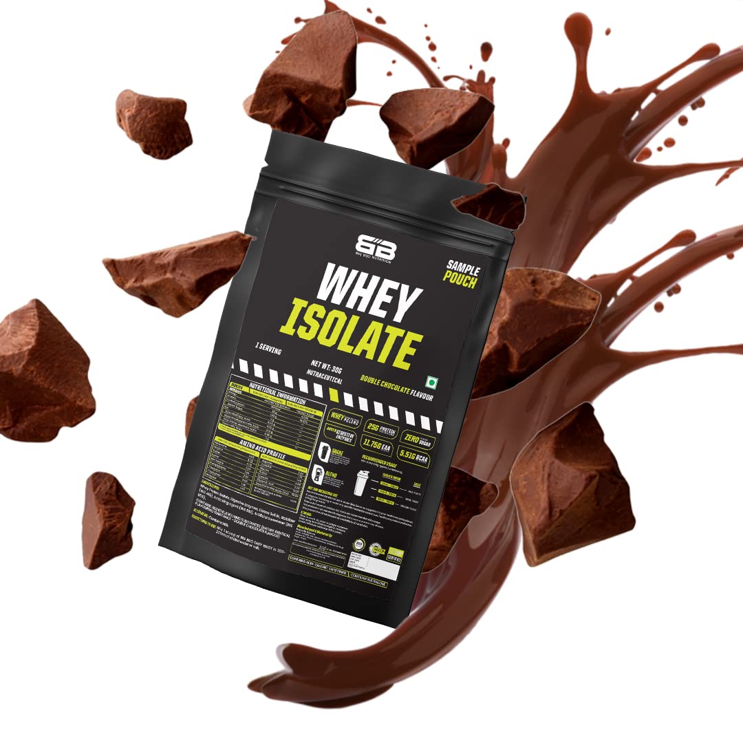 Buy Big Bro tion Whey Isolate Protein - Sample Pouch | Pure Whey Isolate (DOUBLE CHOCOLATE ...