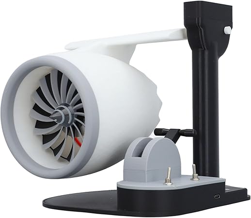 Amazon.com: SASKATE Jet Engine Fan Innovative Desktop USB Turbofan ...