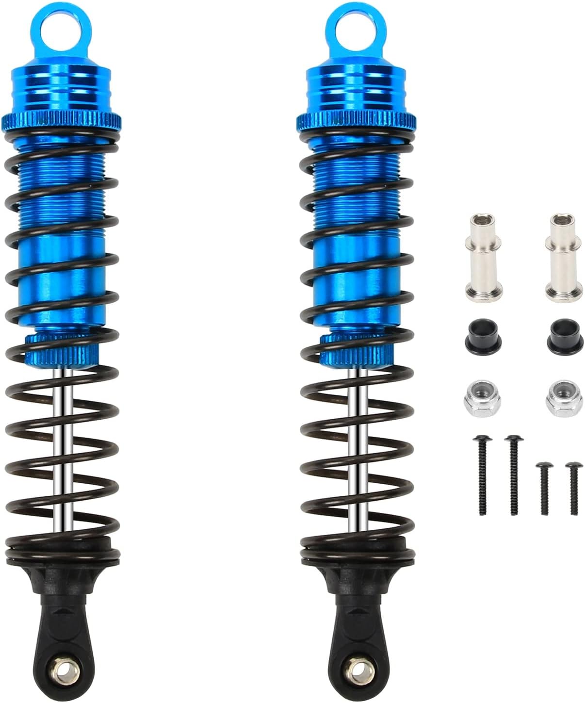 Amazon.com: Aluminum 140mm rc shocks,Oil Adjustable RC Damper Set with ...